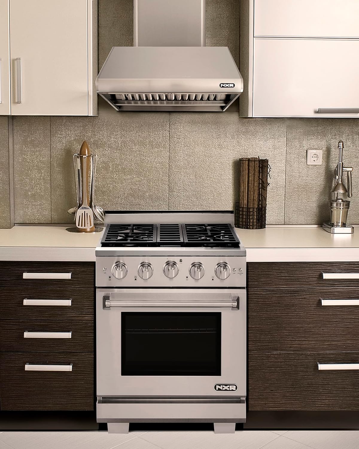 NXR Culinary Series 30 Inch Professional Dual Fuel Range User Manual