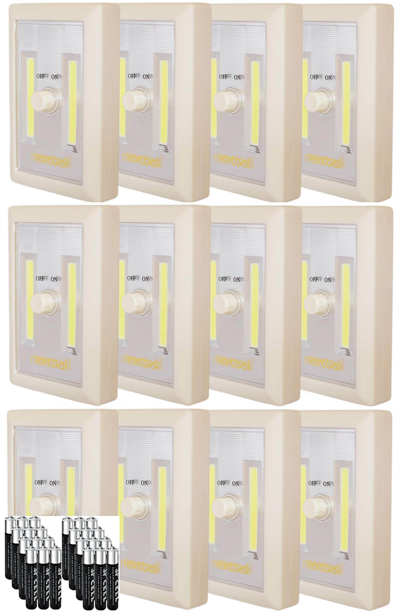 Buy Battery (Included) Operated Adjustable Brightness LED Night Lights ...