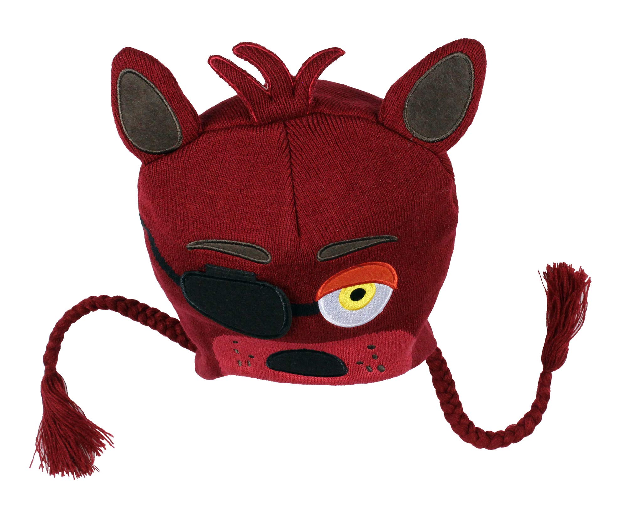 Buy Five Nights at Freddy's Beanie Foxy Costume Beanie Hat w ...