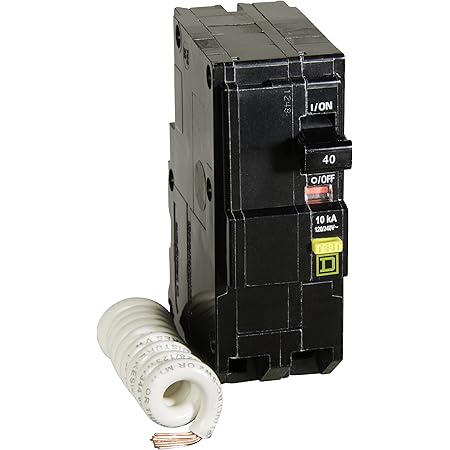 Square D - QO220GFICP QO Circuit Breaker, 20-Amp, 120/240V, 2-Pole ...