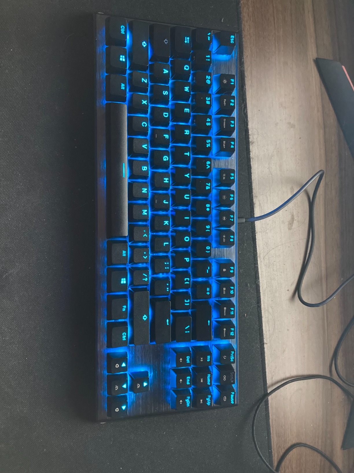 Cooler Master MasterKeys CK530 RGB V2 Red Switch Gaming Mechanical USB ...