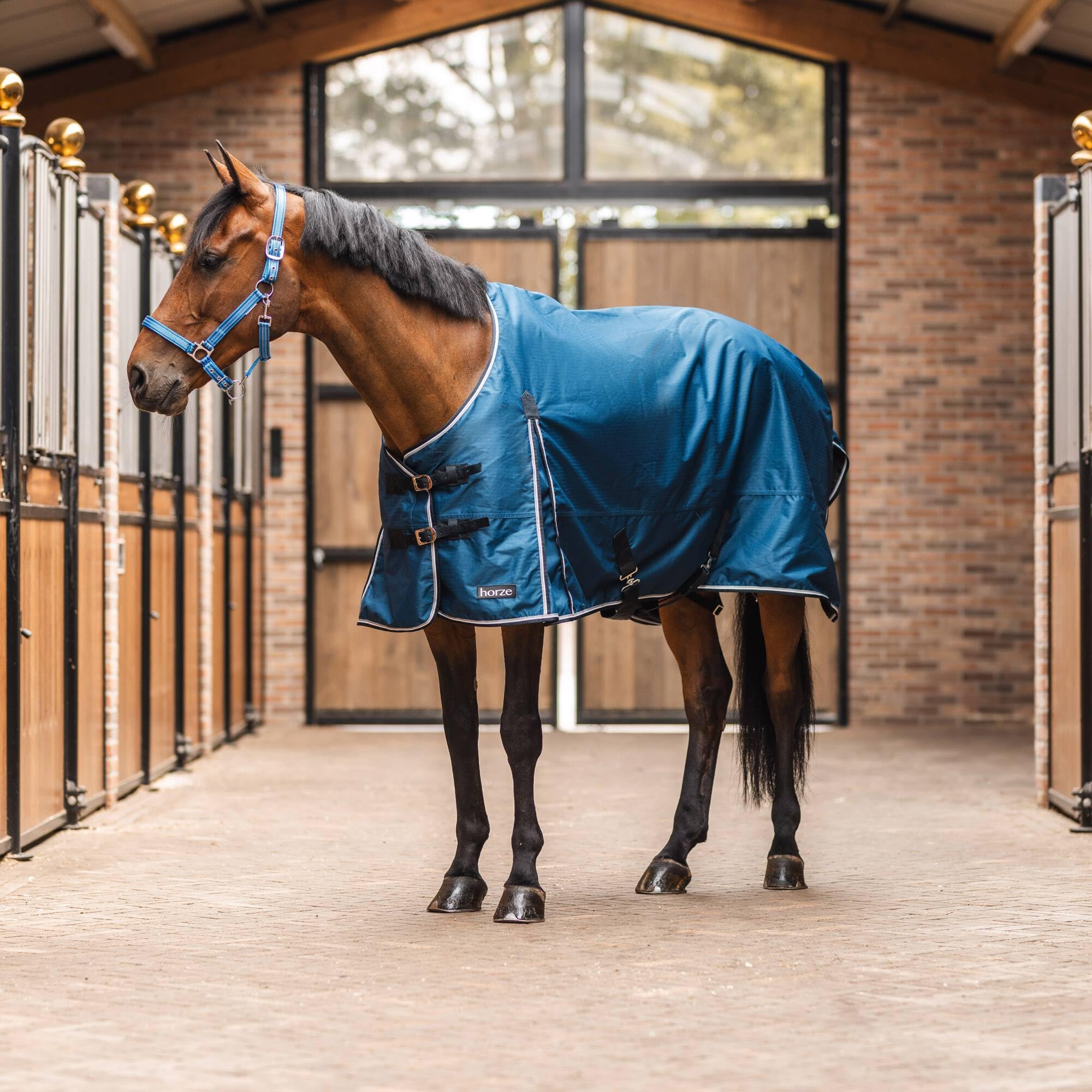 Snapklik.com : Horze Glasgow Light Weight Waterproof Turnout Horse Sheet