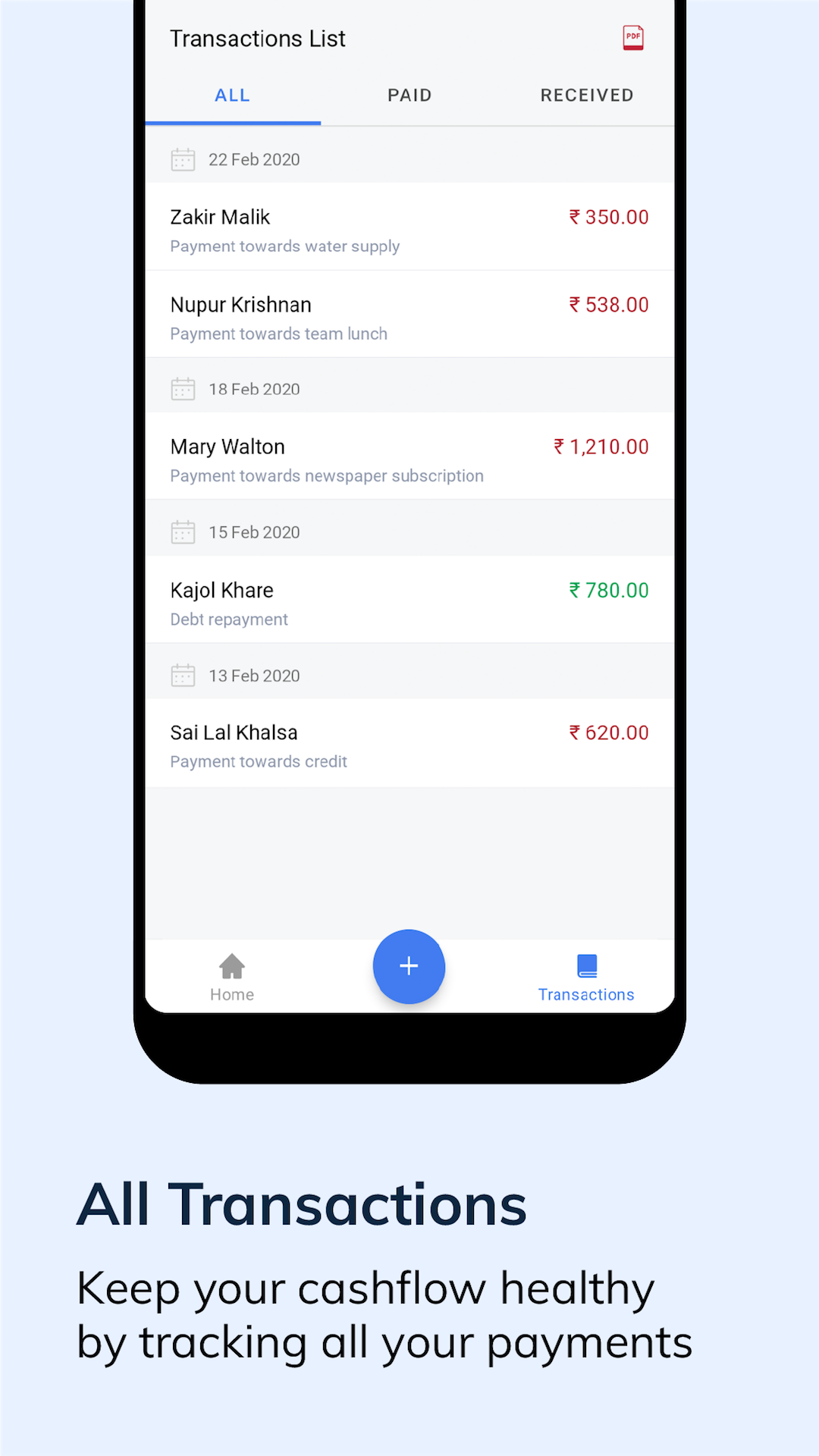 Zoho Daybook - The Free Ledger App - App on Amazon Appstore