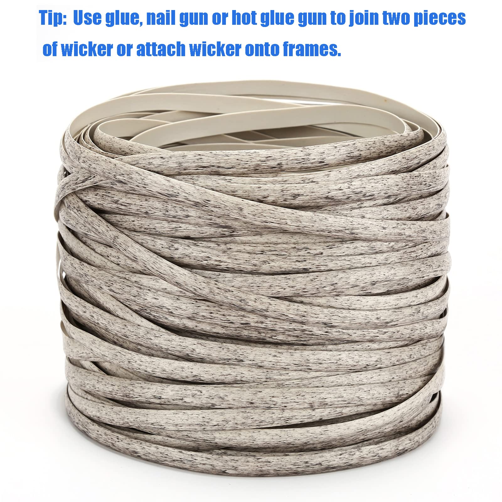 Snapklik.com : Lahpivieh 120 Ft Wicker Repair Kit, Plastic Wicker ...