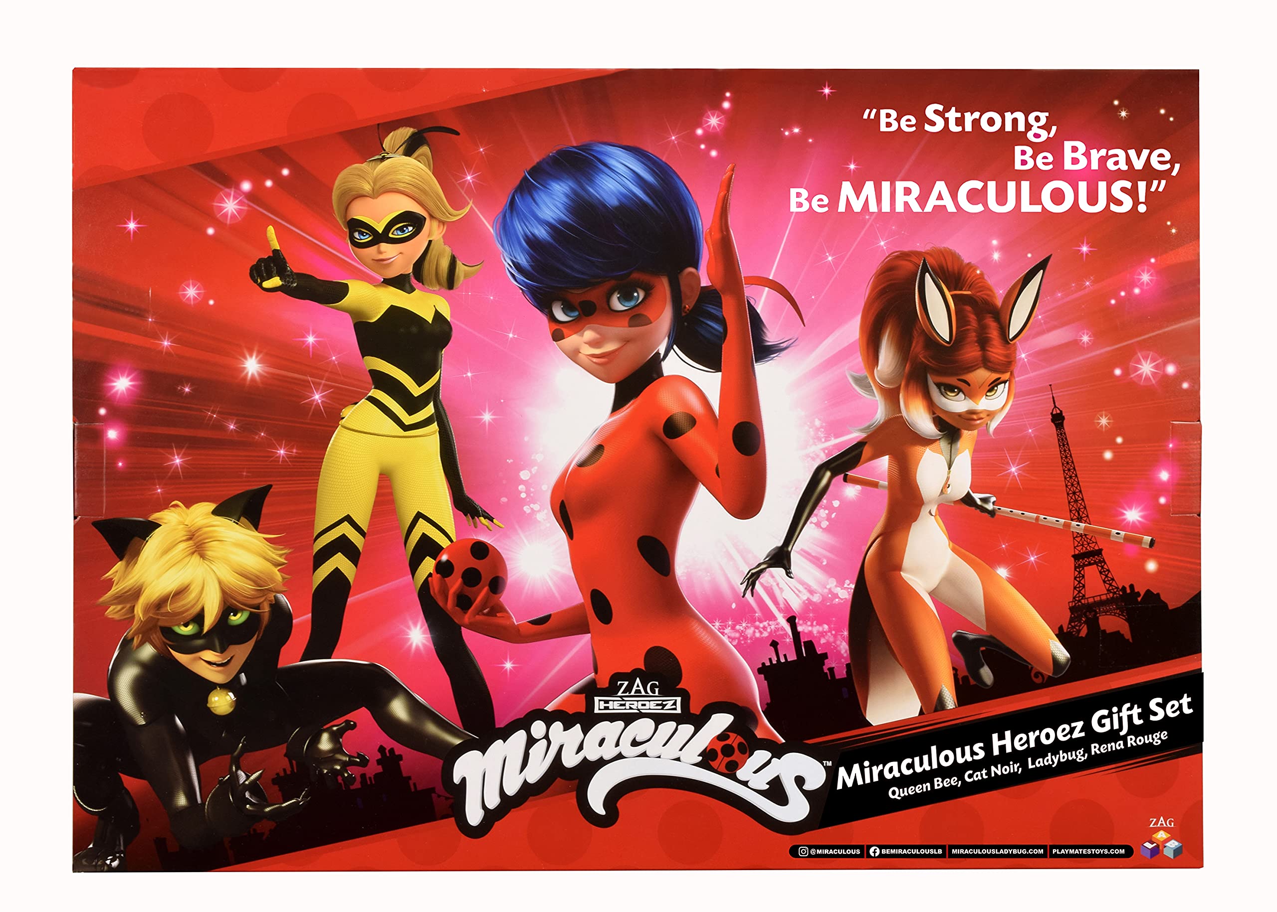 Miraculous P50369 Tales of Ladybug & Cat Multipack of Ladybug, Cat Noir ...