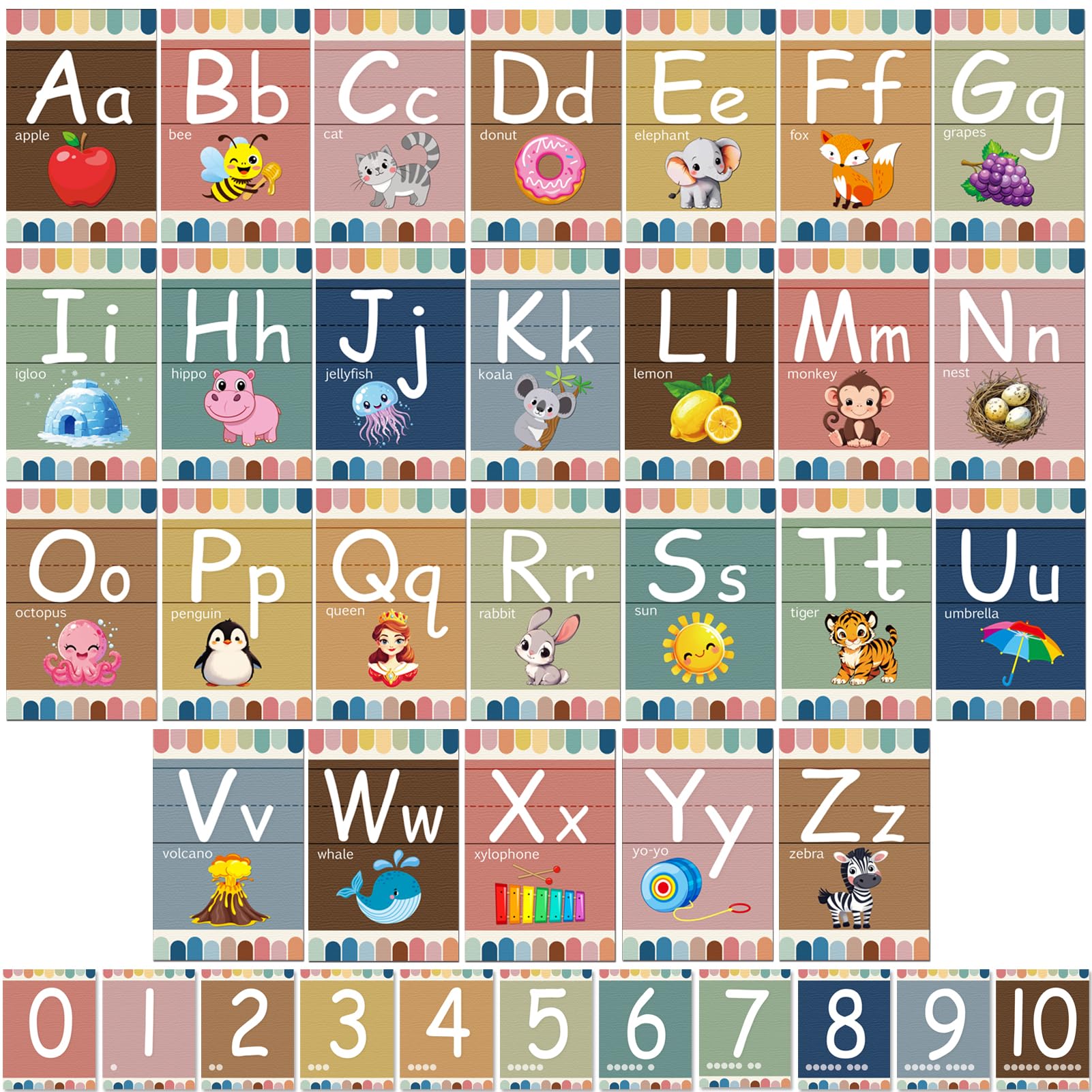 Snapklik.com : Adduster Bulletin Board Letters - ABC Alphabet Poster ...