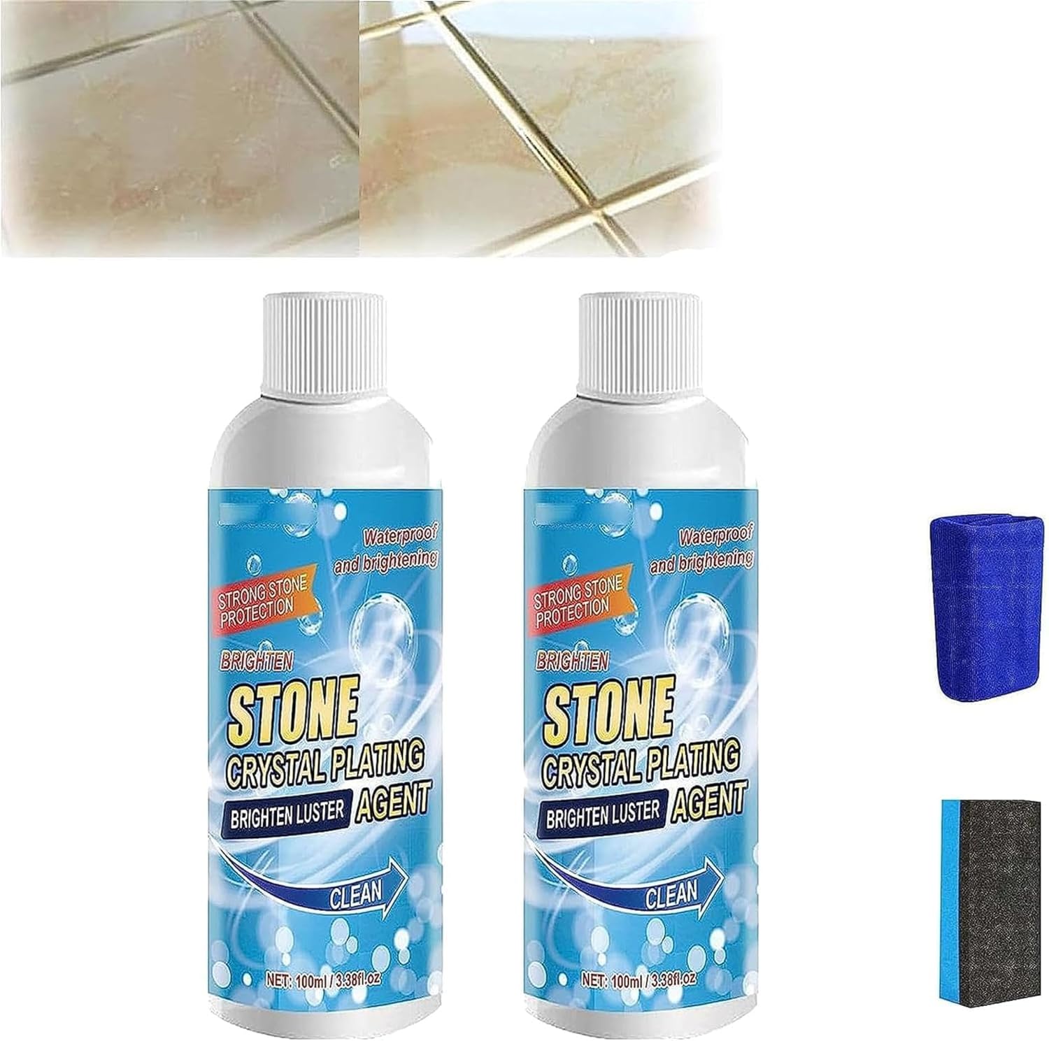 Stone Crystal Plating Brighten Luster Agent Liquid | for Marble ...