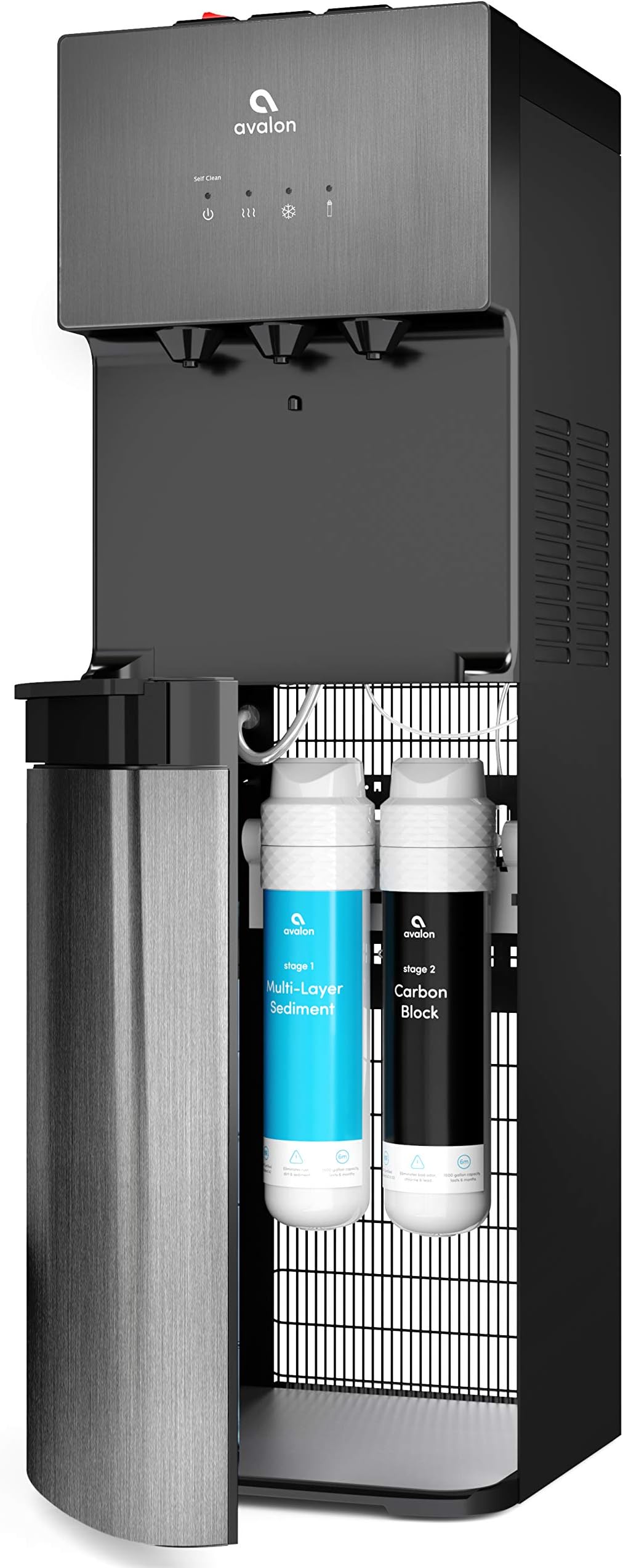 Amazon.com: Clover B7B Room Temp and Cold Bottleless Water Cooler with ...