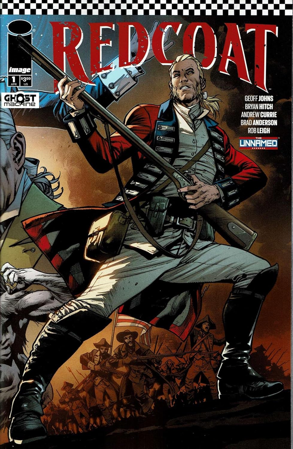 Amazon.com: Redcoat #1A VF/NM ; Image comic book | Geoff Johns Bryan ...