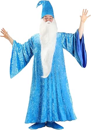Amazon.com: Adult Merlin Costume | Disney's The Sword in the Stone ...