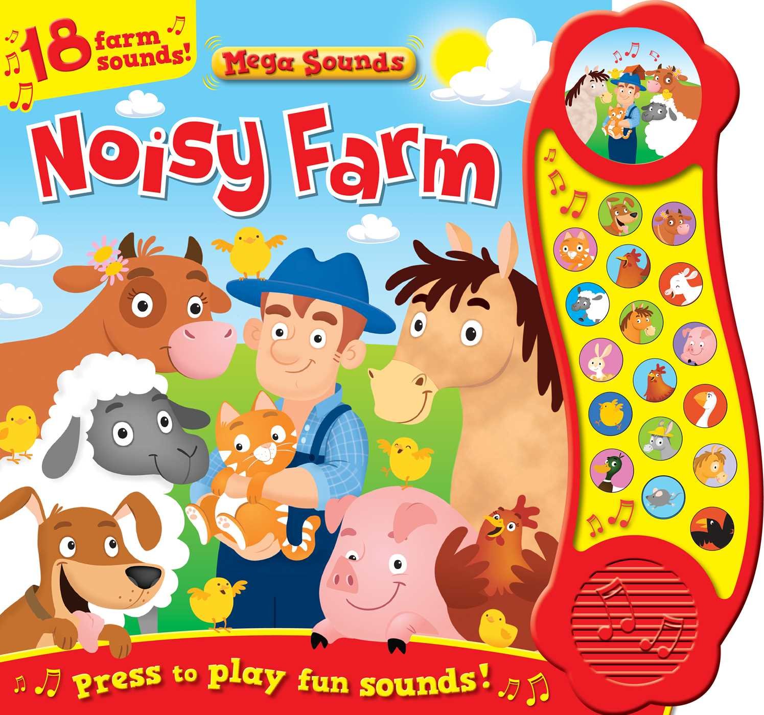 Noisy Farm (Sound Book): 18 Farm Sounds (Mega Sounds): IglooBooks ...
