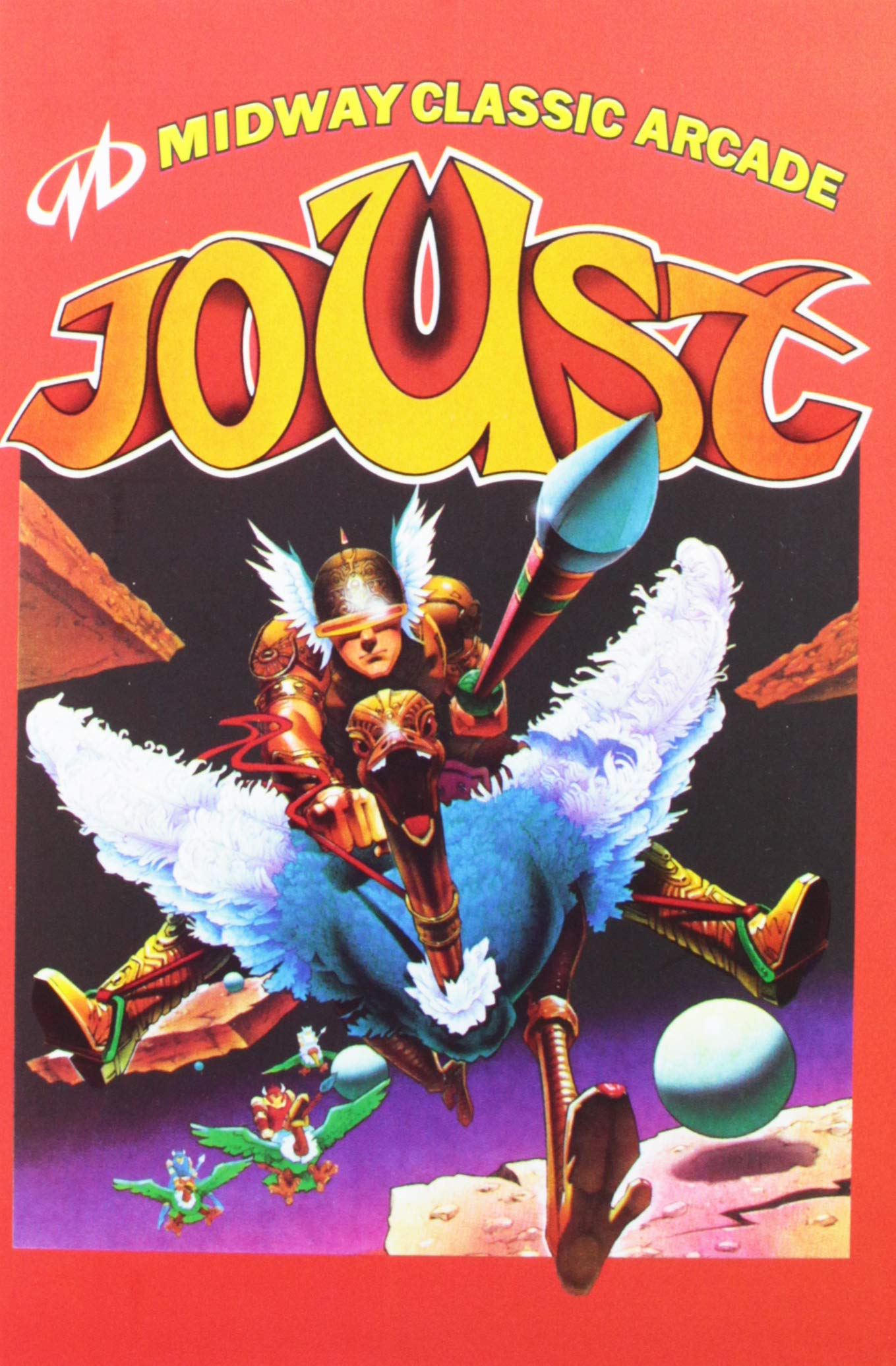 Joust Arcade Game Artwork