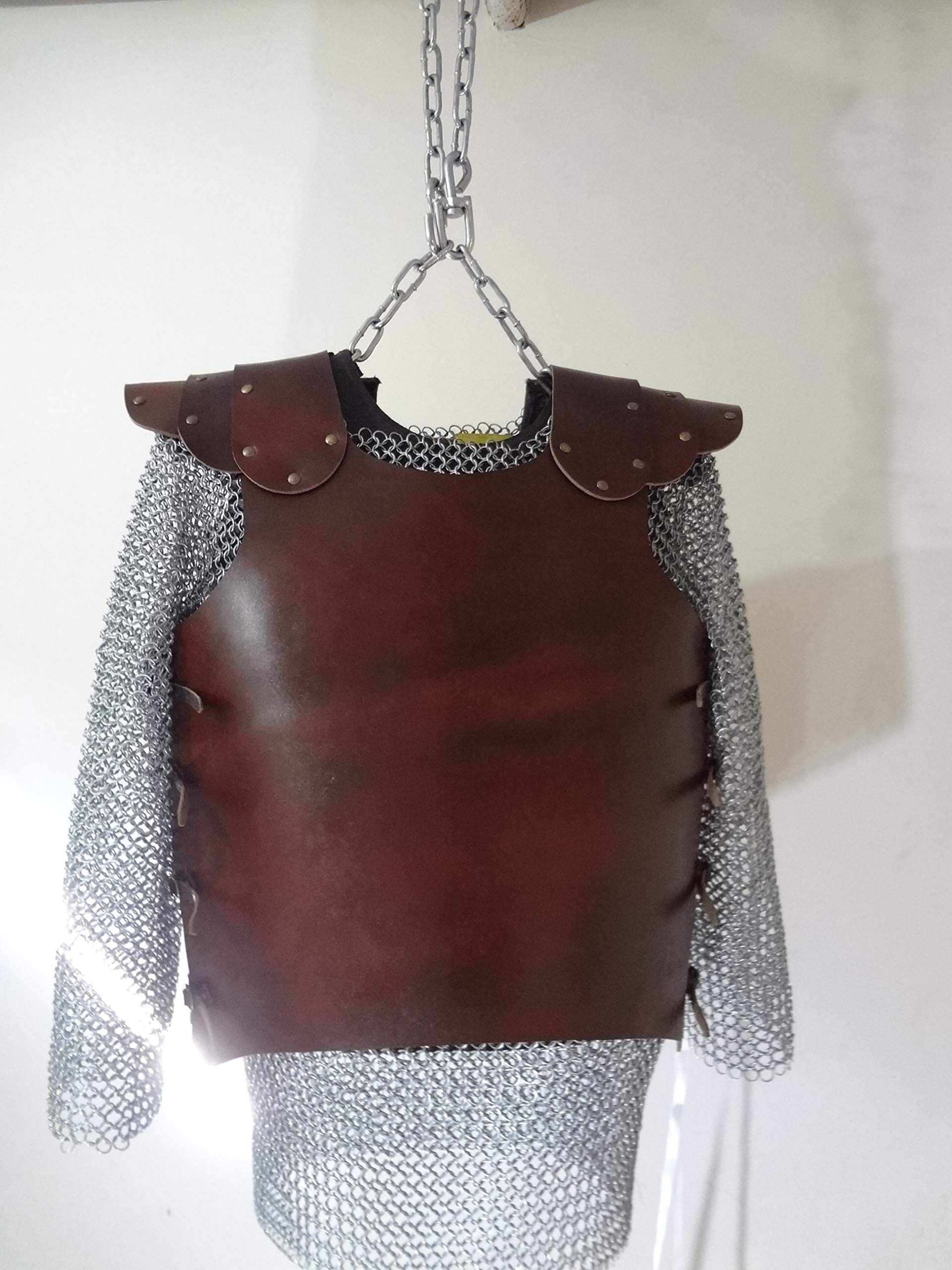 Souvenir India The Medieval Shop Genuine 4mm Leather Vest Armor LARP ...