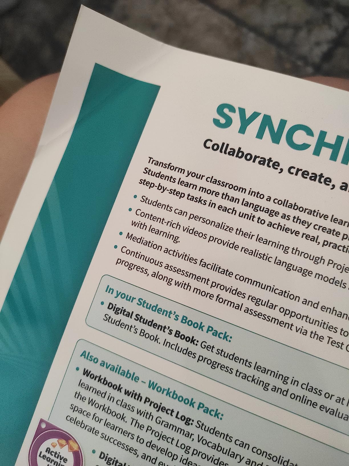 Synchronize 1 Student's Book : Sved, Rob, Tims, Nicholas: Amazon.es: Libros