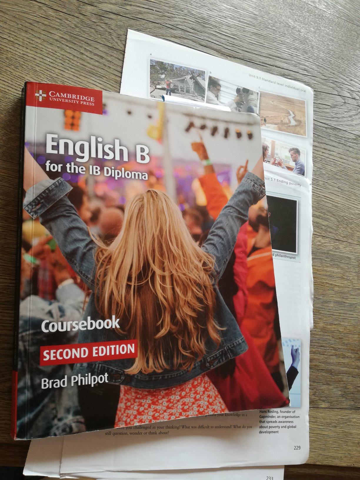 English B for the IB Diploma English B Coursebook : Amazon.co.uk: Books