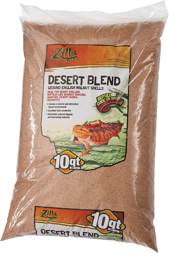 Amazon.com : Zilla Desert Blend Ground English Walnut Shells Substrate ...