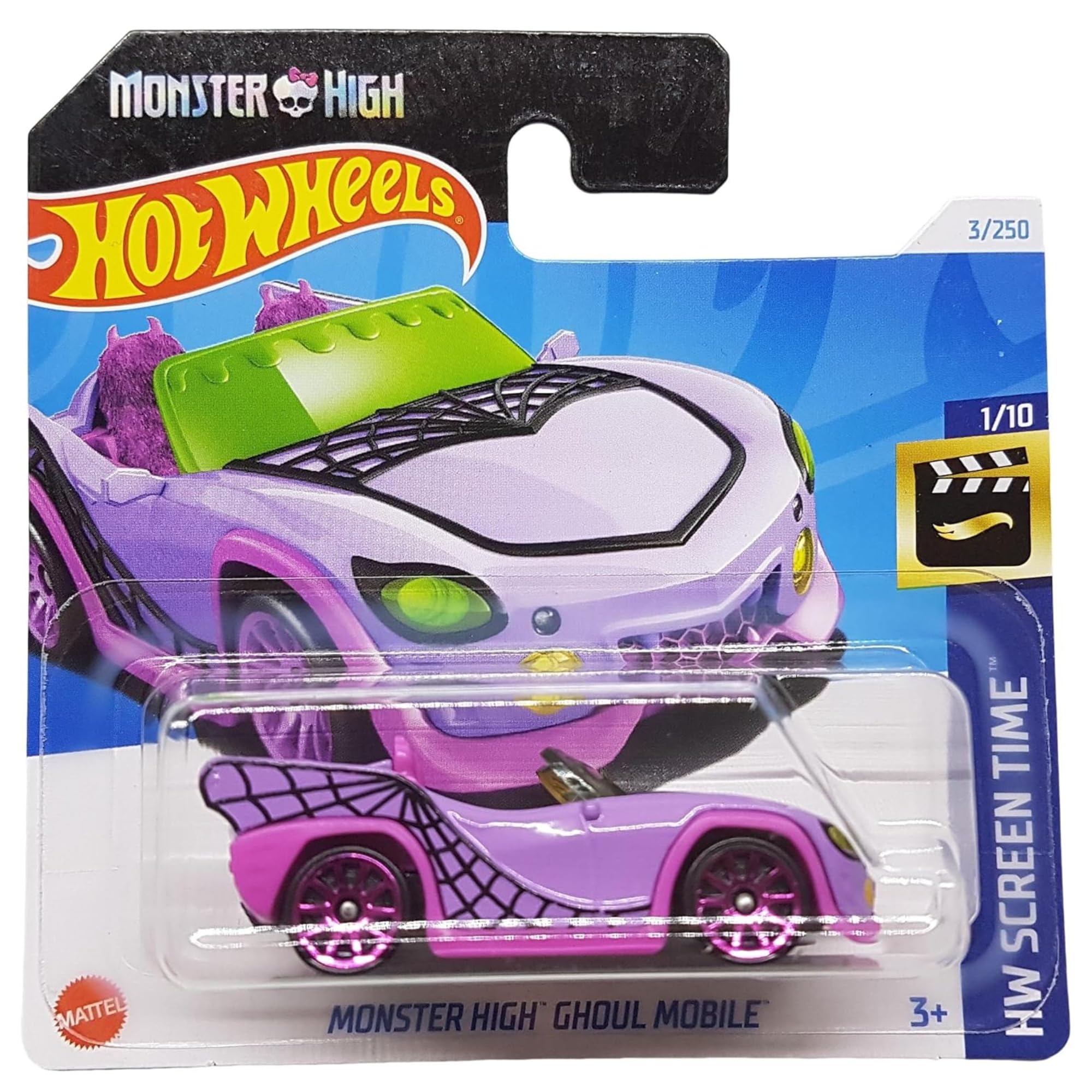 Hot Wheels: HW Screen Time 1/10 - Monster High Ghoul Mobile Diecast ...