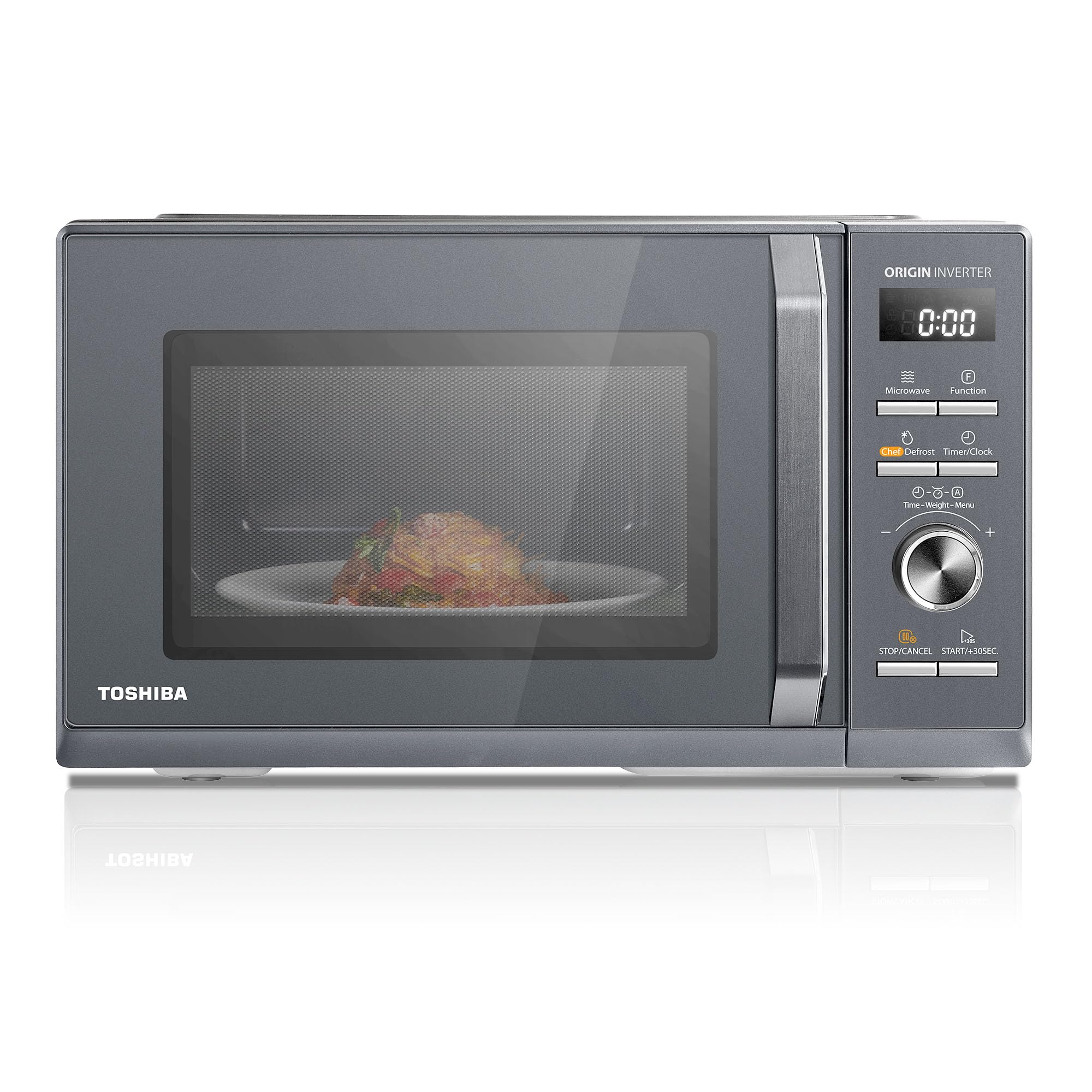 Toshiba 25L 3-in-1 900W Microwave Oven in a Stunning Sleek Morandi Grey ...