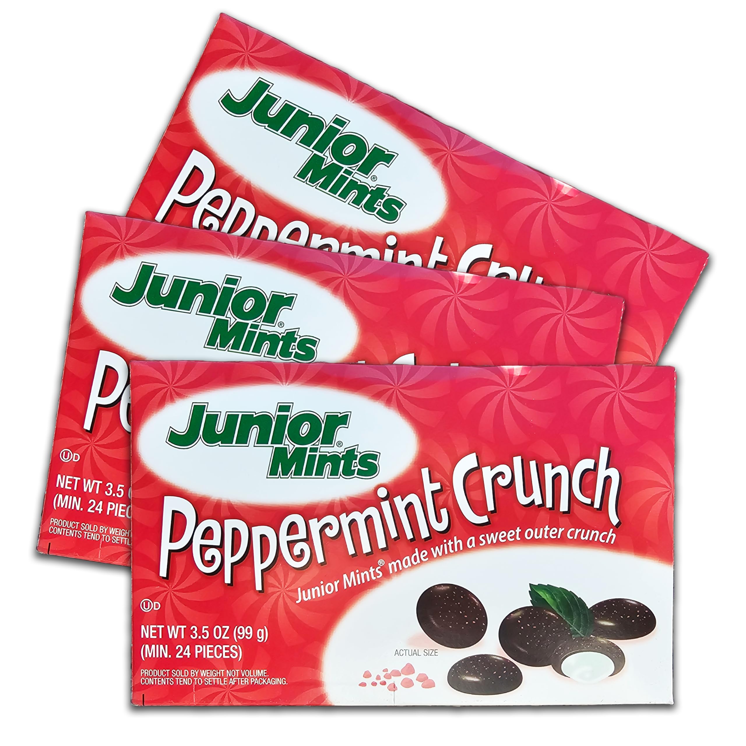 Amazon.com : Junior Chocolate Peppermint Crunch Mints Christmas ...