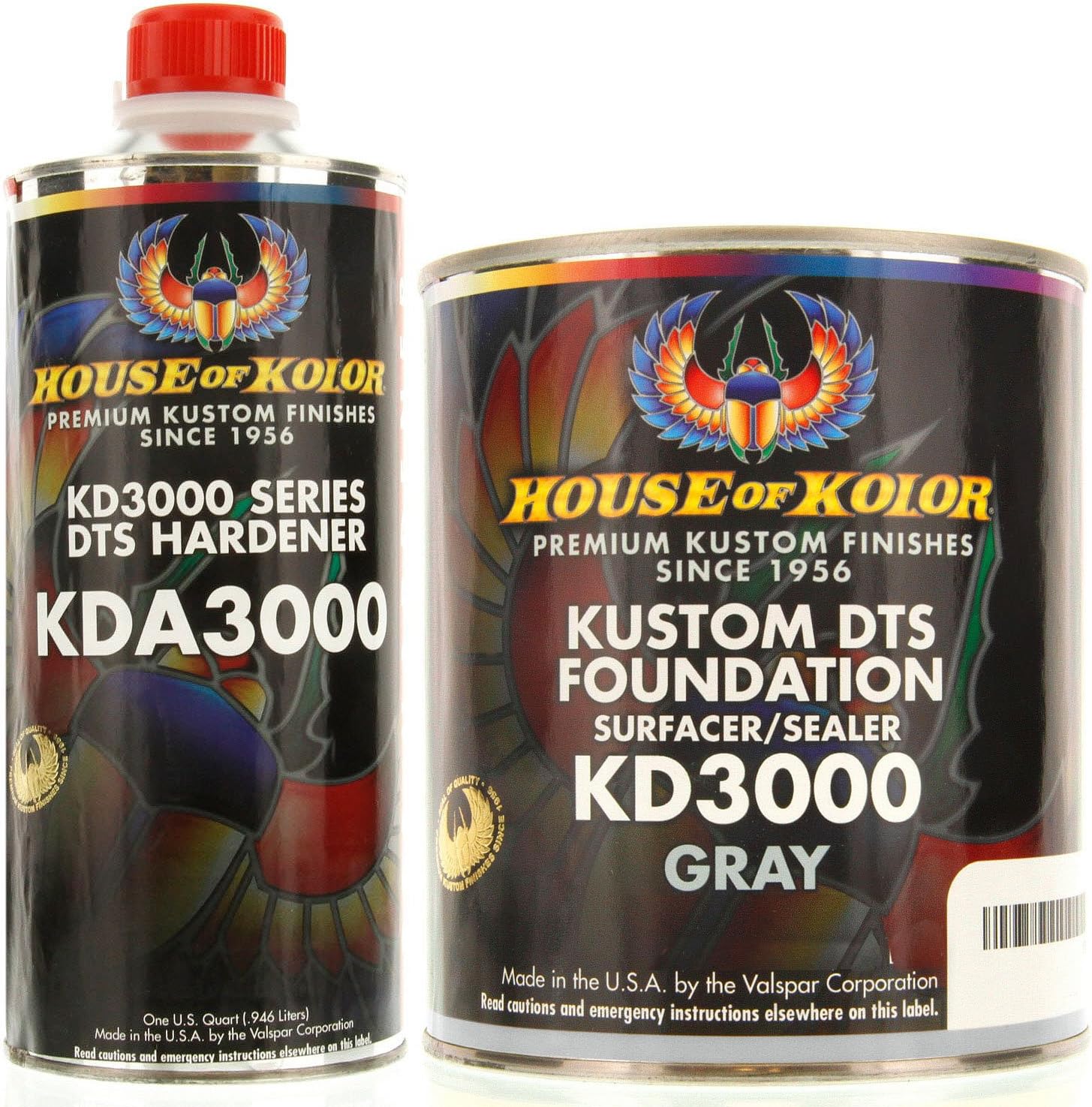 Amazon.com: House of Kolor Gallon Kit Gray Color Kd3000 Dts Primer ...