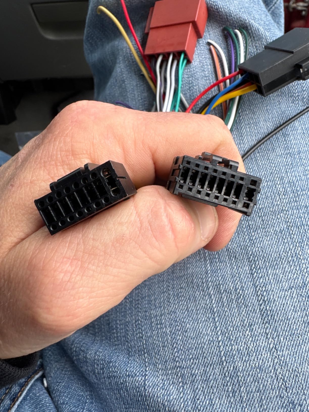 Amazon.com: 16 Pin ISO Car Radio Wiring Harness Adapter Compatible with ...