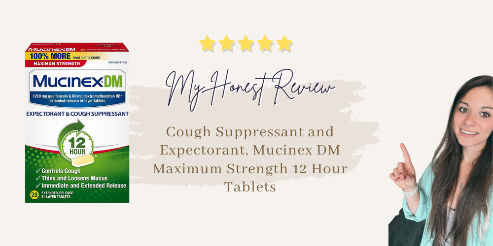 Watch HONEST Review Cough of Mucinex DM Maximum Strength 12 Hour ...