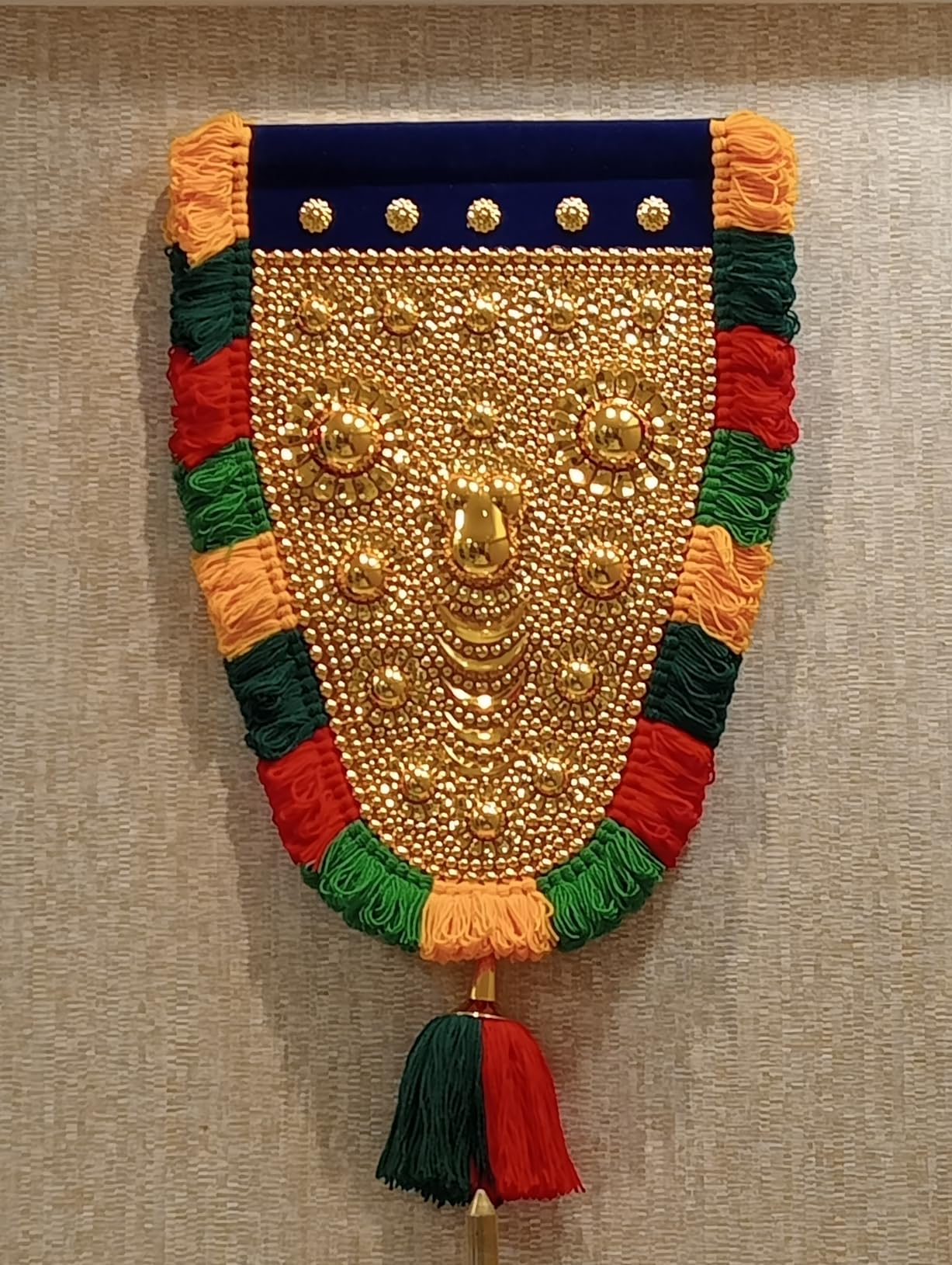 Buy PIX N DOTS 2.25 Feet Nettipattam (Caparison), 100% Hand Crafted ...