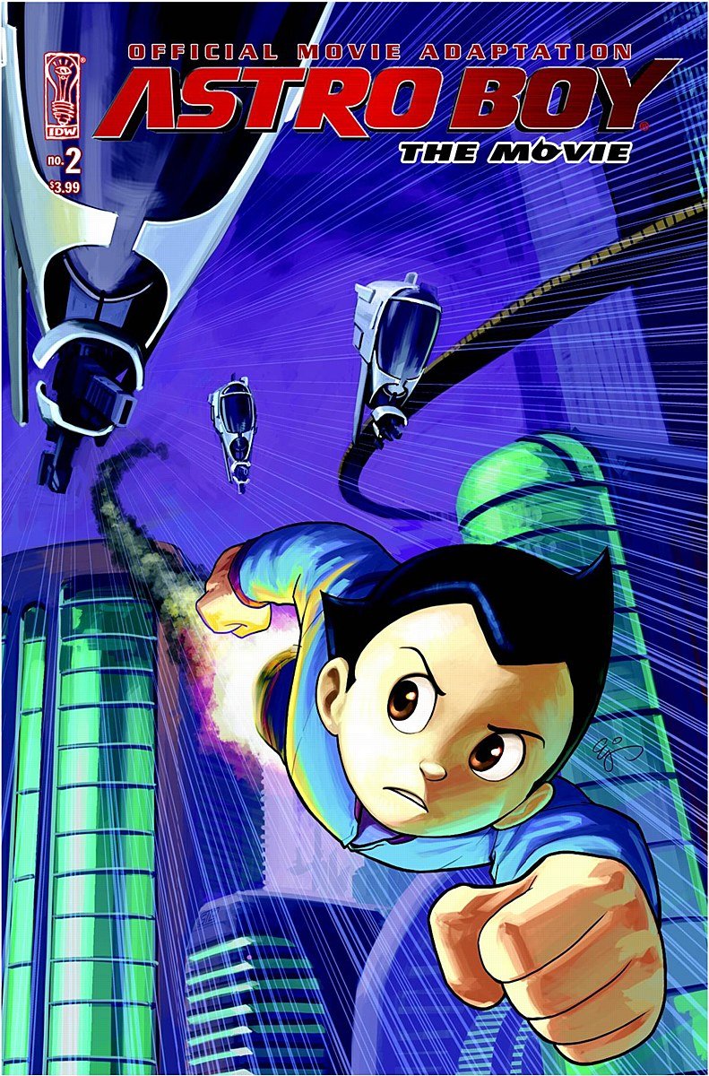 Amazon.com: Astro Boy the Movie Official Movie Adaptation 2: Tom Waltz ...