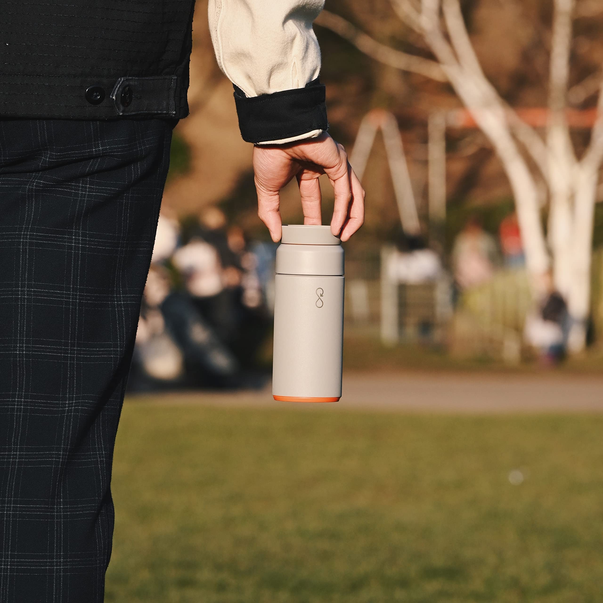 Snapklik.com : Recycled Stainless Steel Brew Flask - Eco-Friendly ...