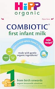 HiPP Organic 1 from Birth Onwards First Infant Milk 800g (Case of 6) : Amazon.co.uk: Grocery