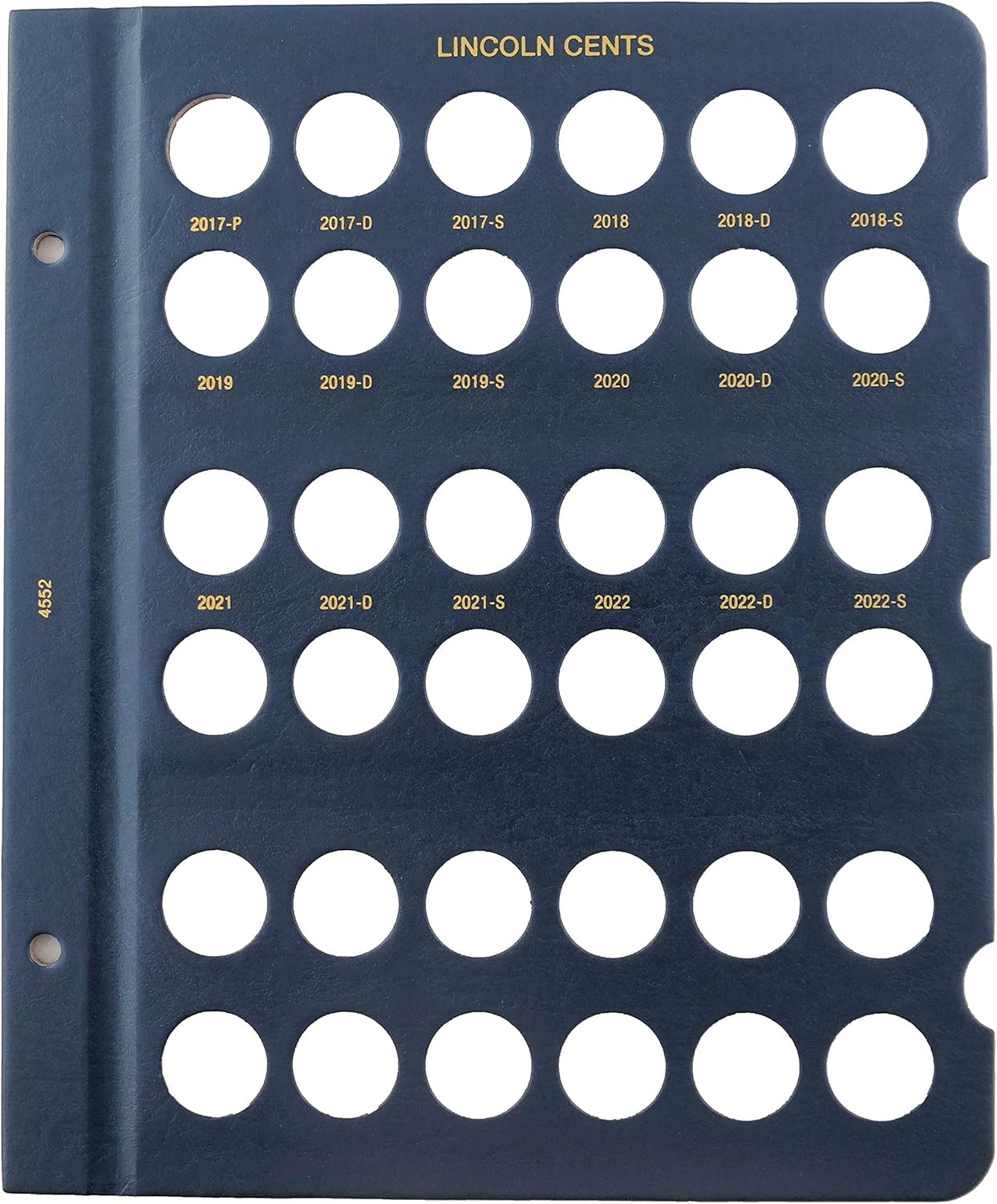 Amazon.com: Whitman US Lincoln Cent Coin Album Page 2017-2022#4552 ...