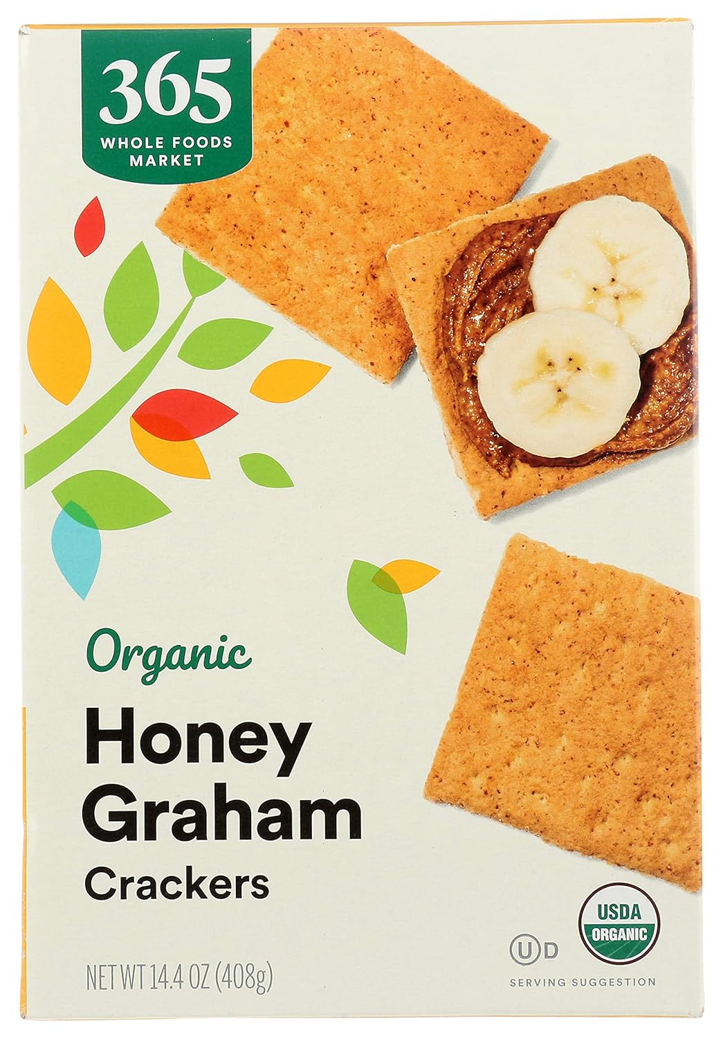 Amazon.com: 365 by Whole Foods Market, Cracker Graham Organic, 14.4 Ounce