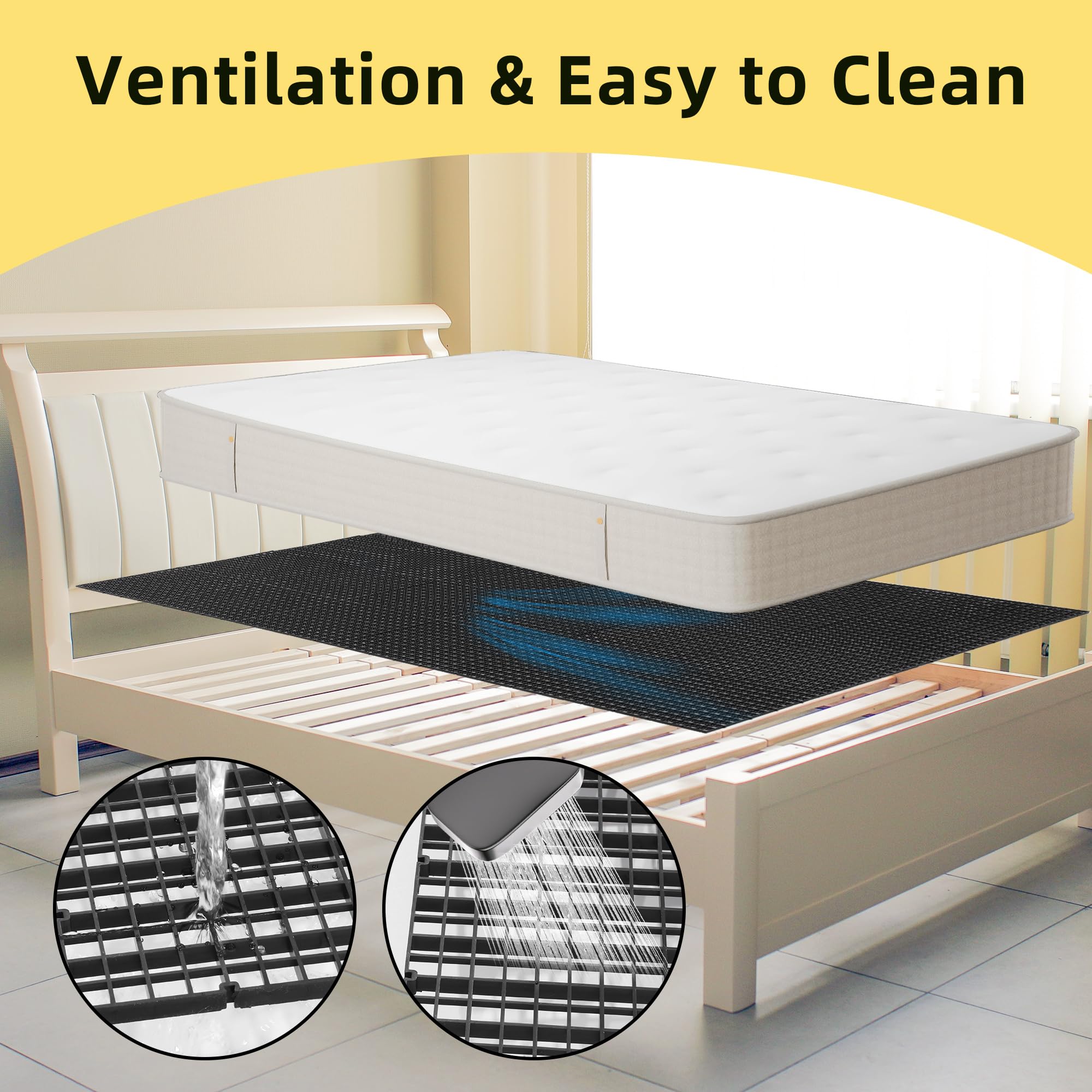 Queen Mattress Support Board Glance 1 In Low Profile Full CARDBB 4/6