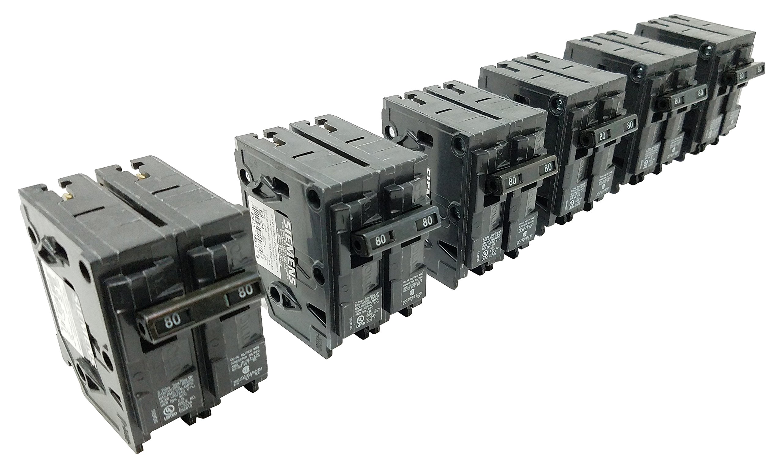 Snapklik.com : Siemens Q2806PK 80 Amp Double Pole Type QP Circuit Breaker