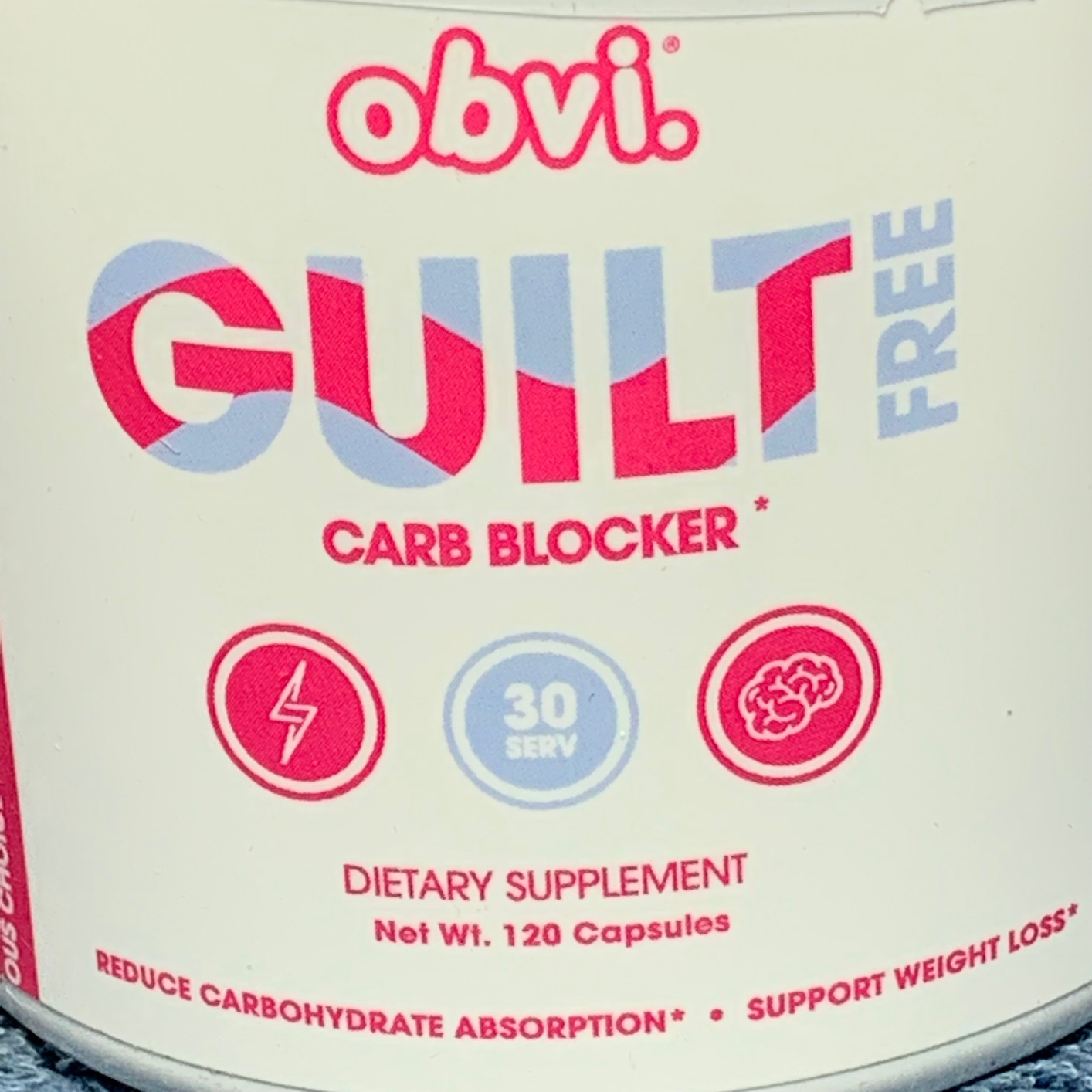 Amazon.com: Obvi Guilt Free Carb Blocker, Block Carb Absorption ...