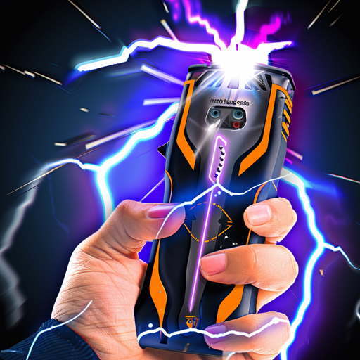 Taser Gun Prank Simulator: 3D Guns Electric Shock Simulator - App on ...
