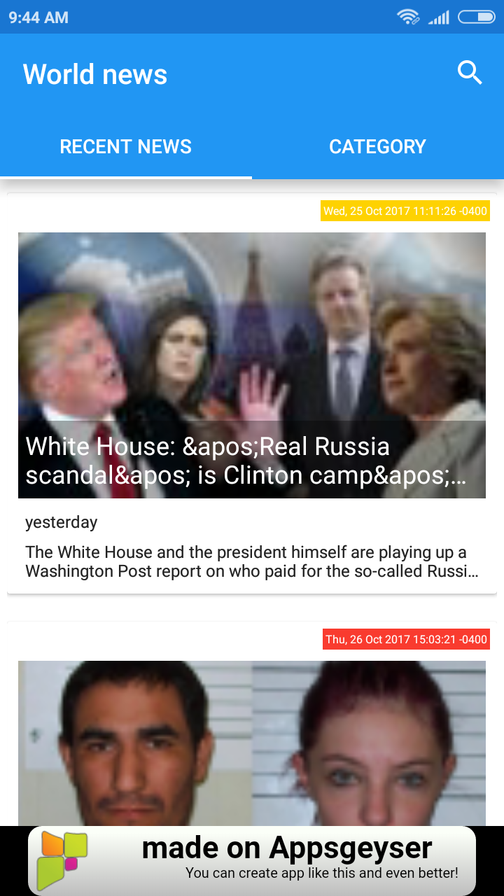 World news - App on Amazon Appstore