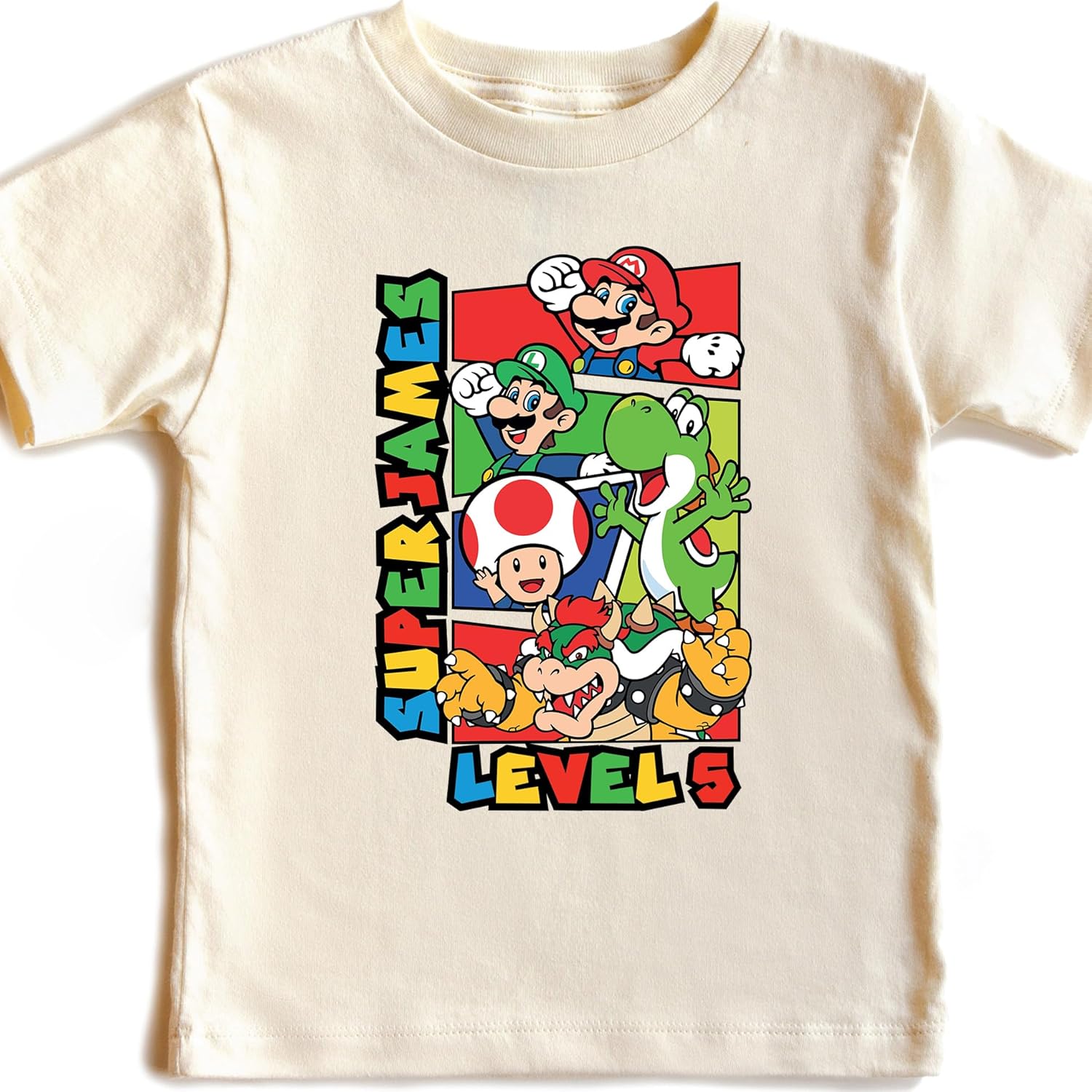 Amazon.com: Custom Mario Birthday Shirt | Matching Family Tshirt, Super ...
