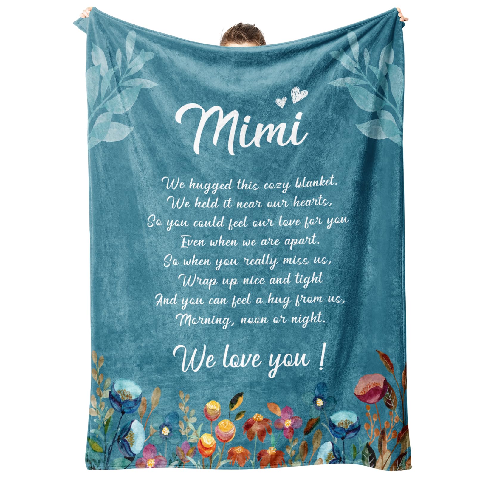 Amazon.com: Afterprints Mimi Gifts, Mimi Blanket, Birthday Gifts for ...