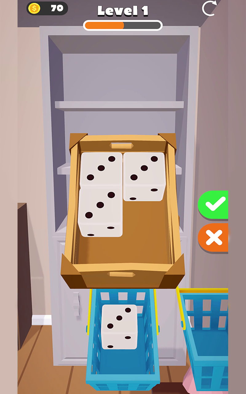 Fill The Fridge Cabinet Product Organizing 3D Fridge Organizing Game ...