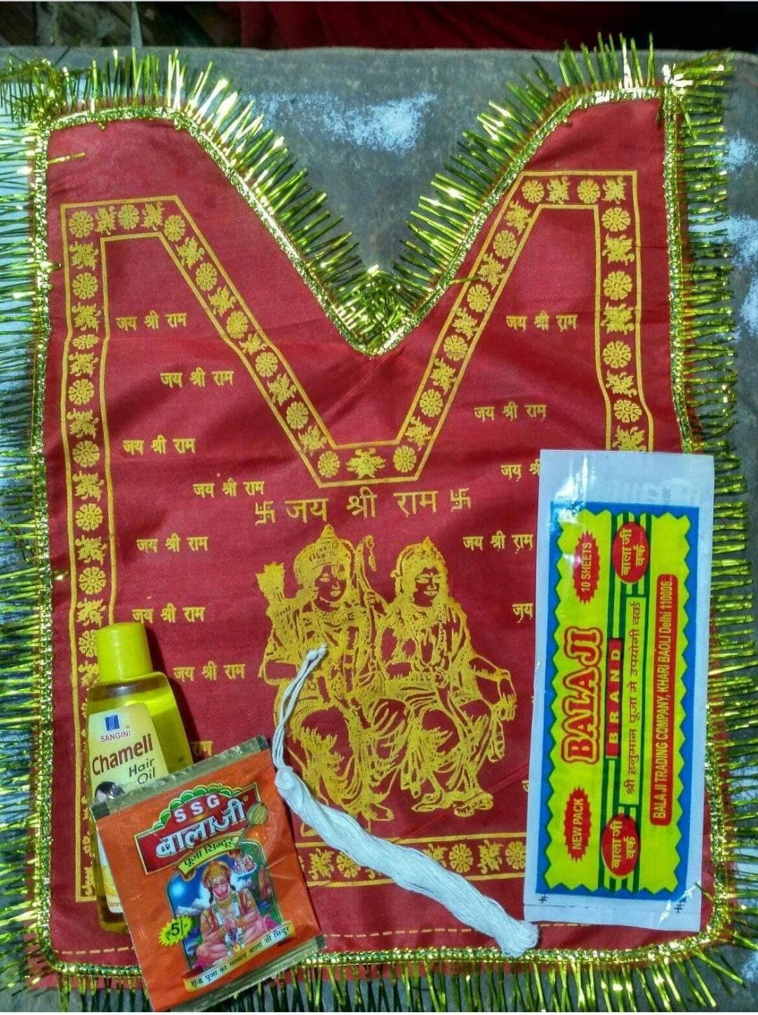 Buy DHOOP AGARBATTI SAMAGRI Shri Hanuman Chola Kit for Hanuman Pooja ...