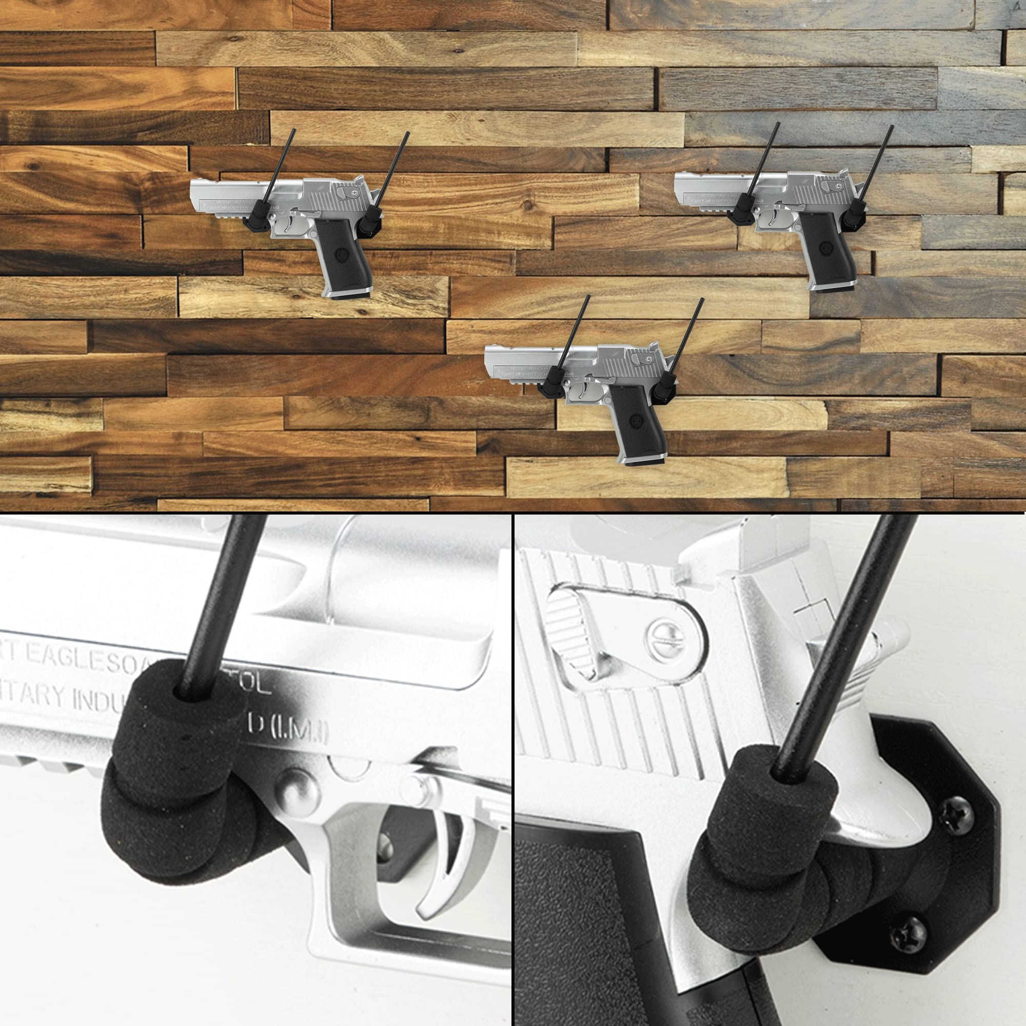 Snapklik.com : 90 Degree Handgun Hanger, Pistol Accessories Concealed ...