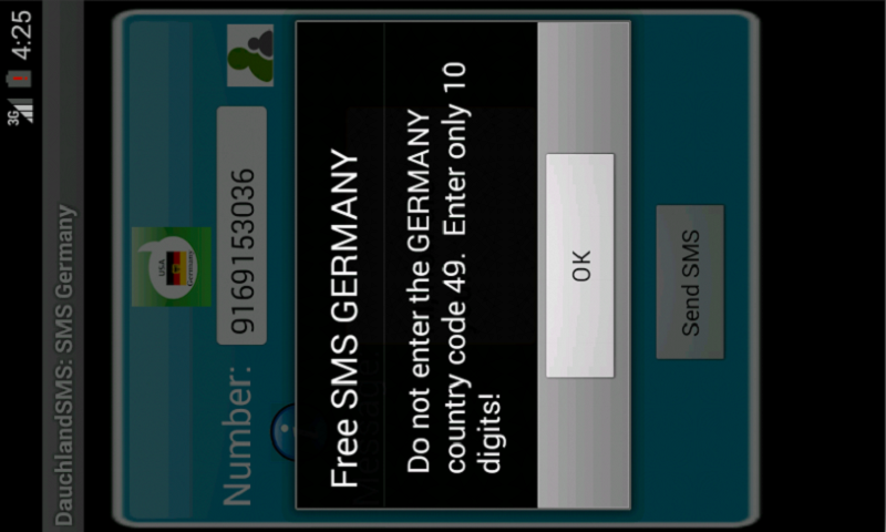 SMS Germany - App on Amazon Appstore