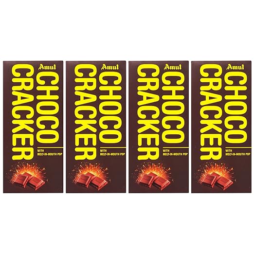 Amul, With Melt-In-Mouth Pop, Choco Cracker (Pack of 4) : Amazon.in ...