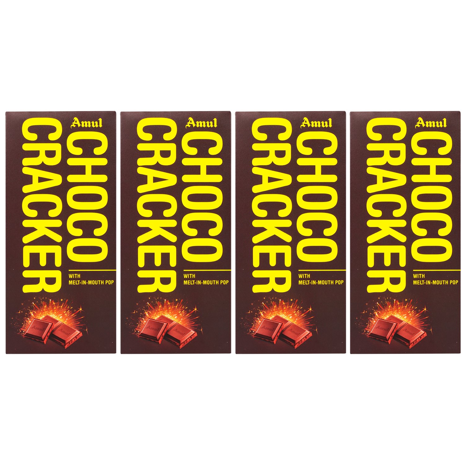 Amul, With Melt-In-Mouth Pop, Choco Cracker (Pack of 4) : Amazon.in ...