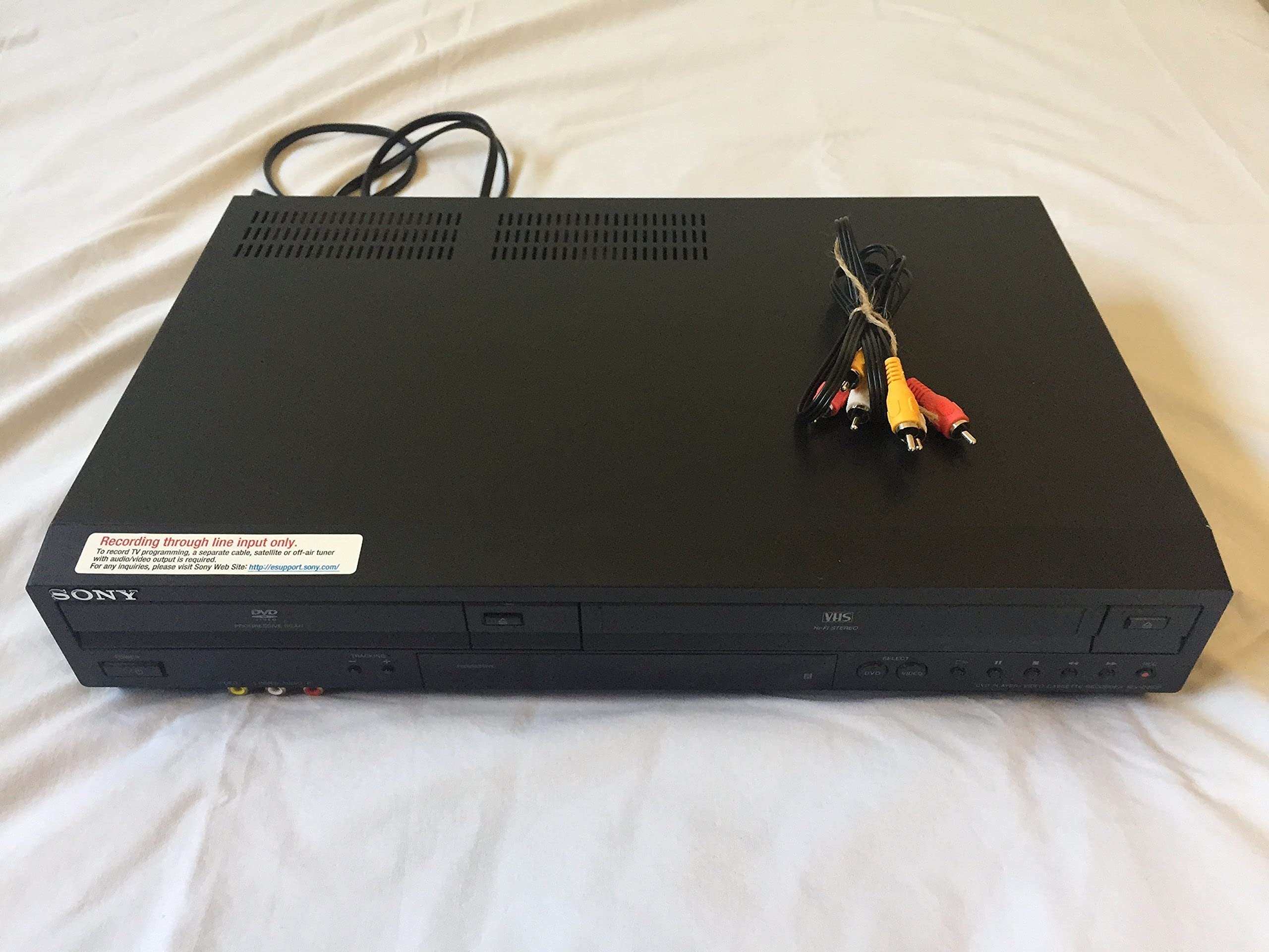 Sony DVD/VCR Progressive Scan Combo Player SLV-D281P (Renewed)