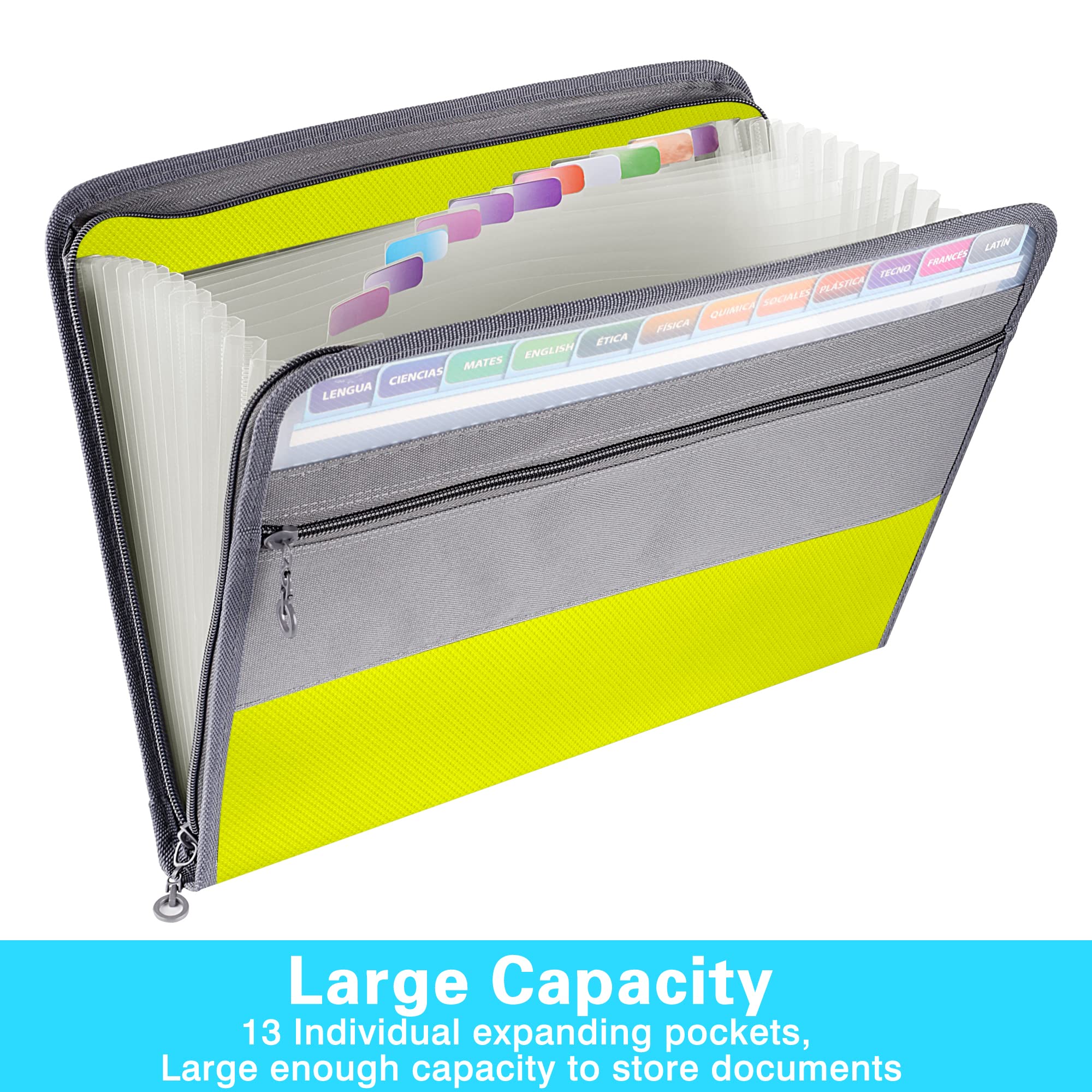 Expanding File A4 13 Compartments Document Folder File Folder Sorting ...