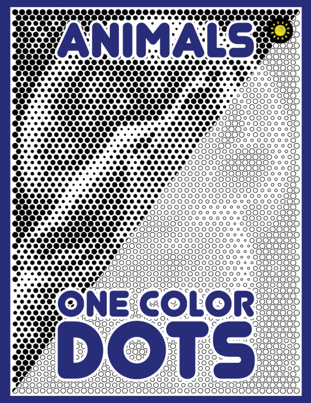 Amazon.com: One Color DOTS: Animals: New Type of Relaxation & Stress ...