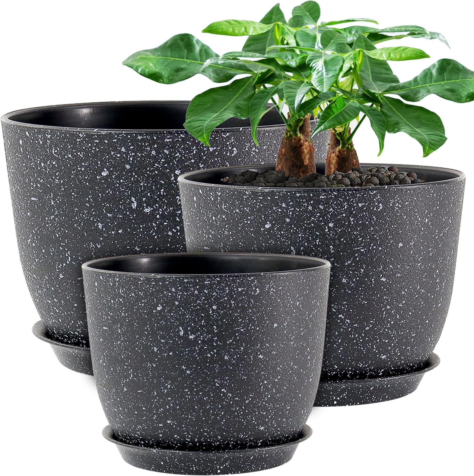 Amazon.com: Giraffe Creation Plant Pots 12/10/9 inch Set of 3, Flower ...