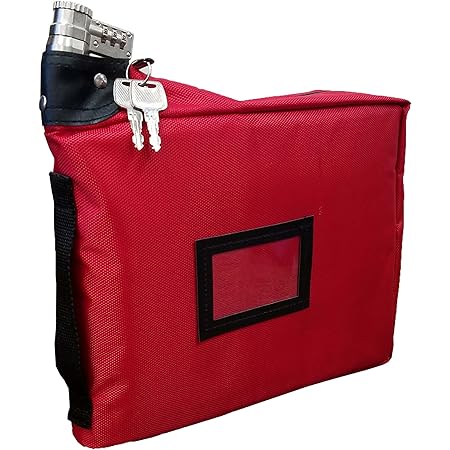 Amazon.com: Medication Bag Heavy Canvas Standard Keyed Lock Storage ...